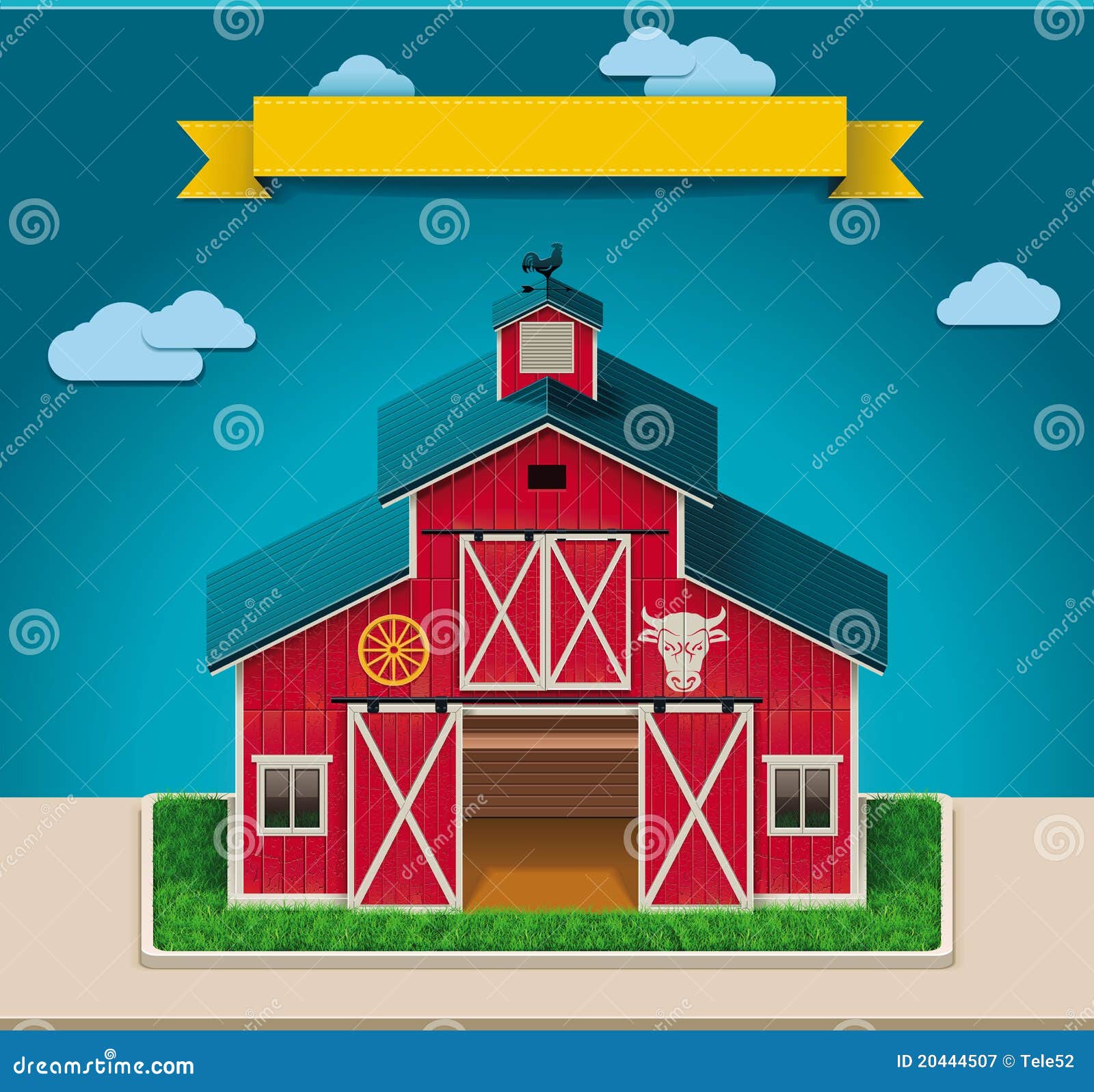 Vector barn XXL icon stock vector. Illustration of design - 20444507