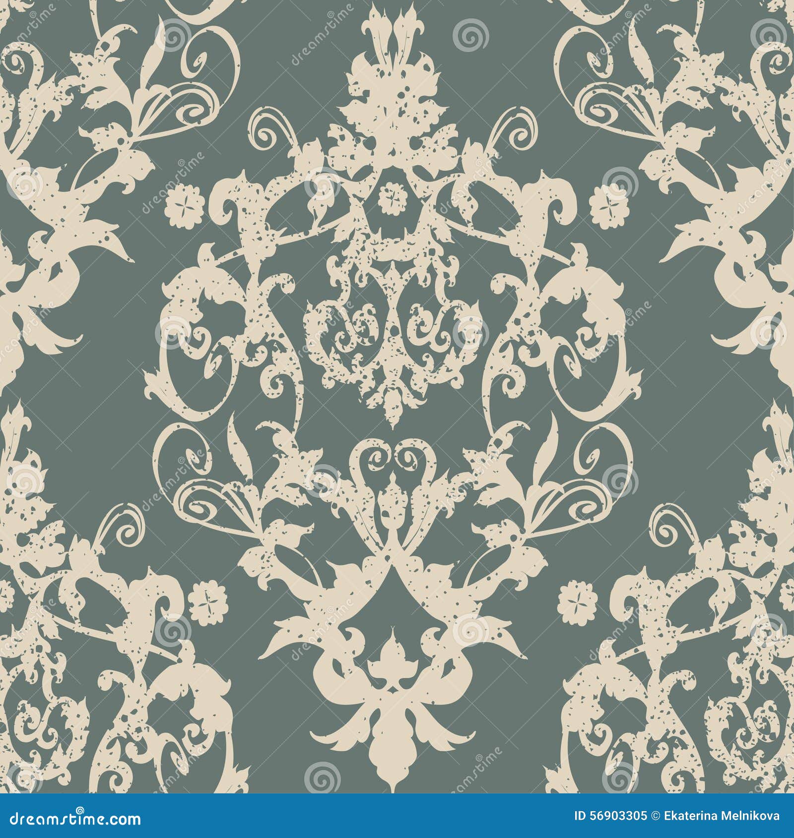 Vector baroque stock vector. Illustration of decor, sample - 56903305