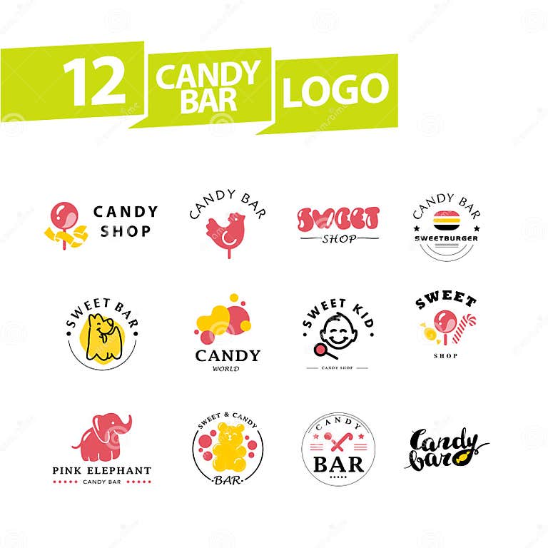 Vector a Barra De Chocolate Lisa E O Projeto Doce Do Logotipo Da Loja ... Vector a Barra De Chocolate Lisa E O Projeto Doce Do Logotipo Da Loja ...