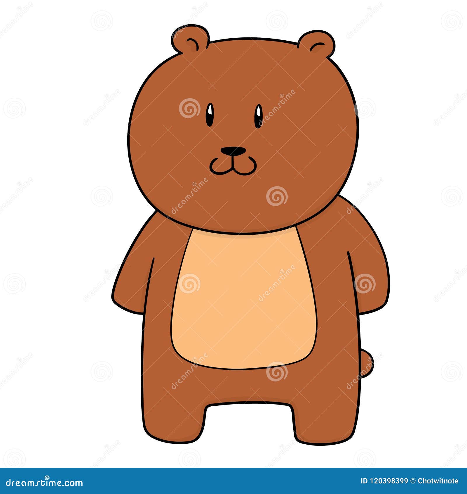 Vector of bear stock vector. Illustration of creative - 120398399
