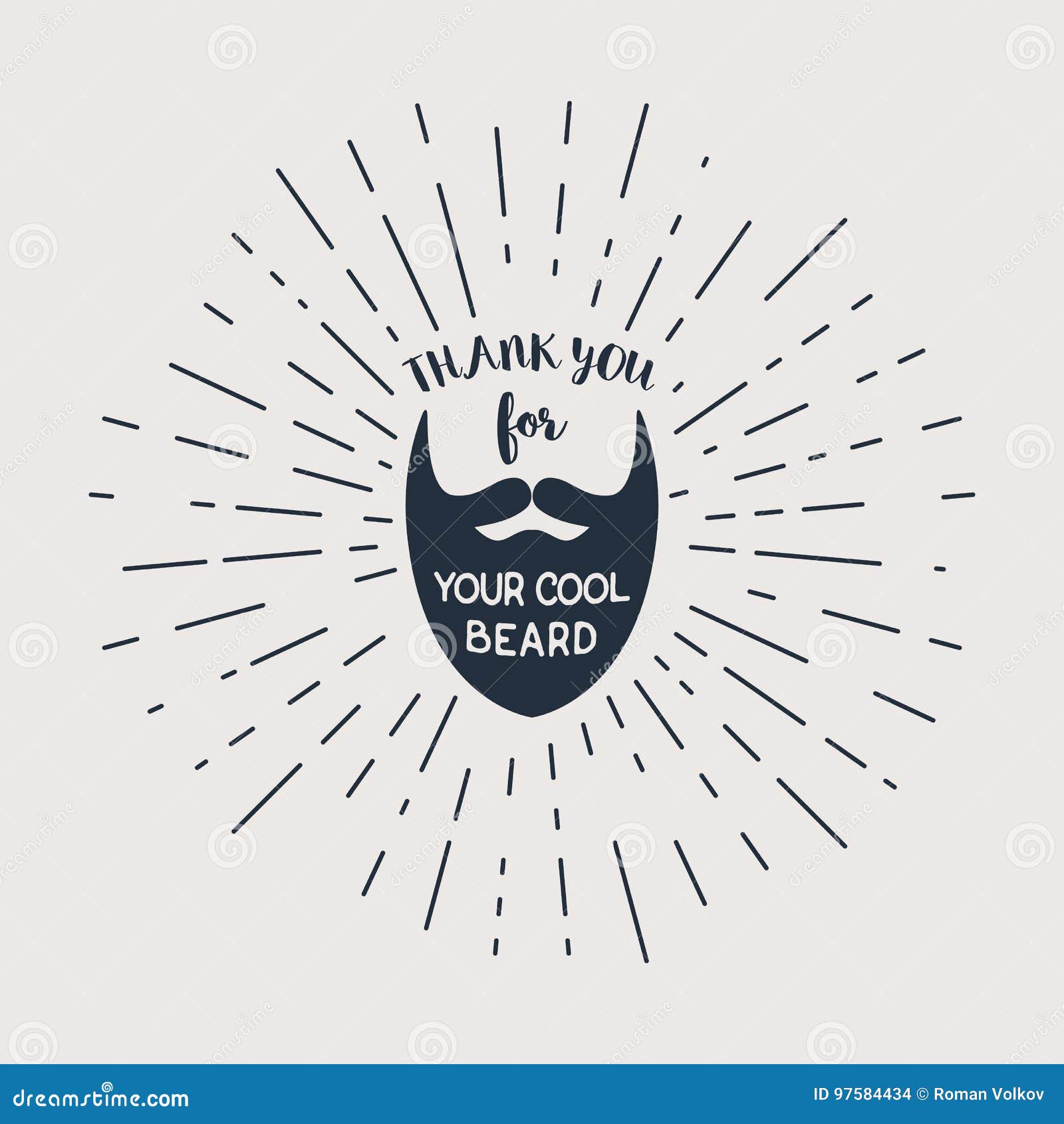 Vector Beard Chronicles: Logo Design Treasures Stock Photo | CartoonDealer.com #287309058