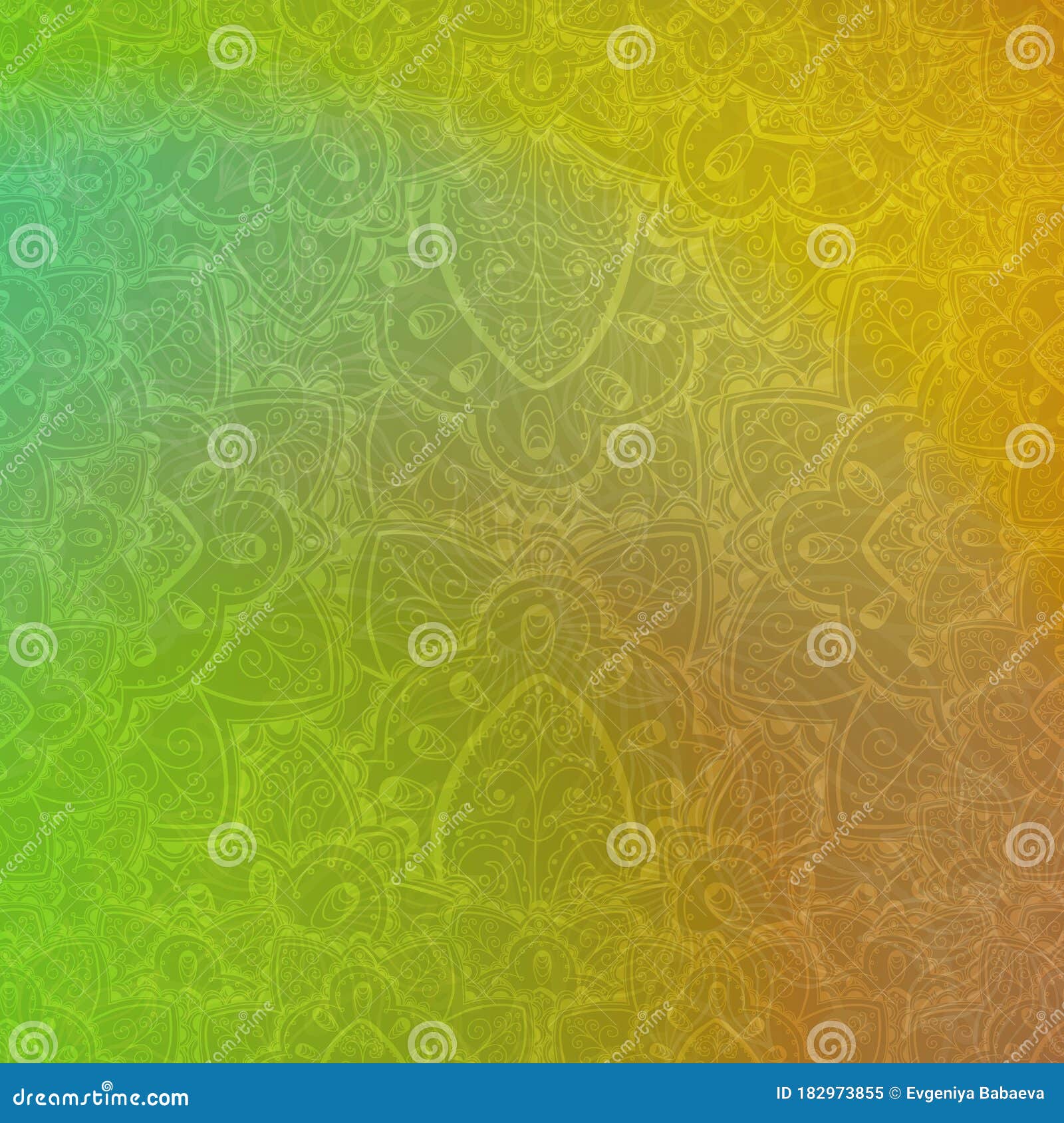 Vector Beautiful Fantasy Pattern with Old Scratched Texture and Spots ...