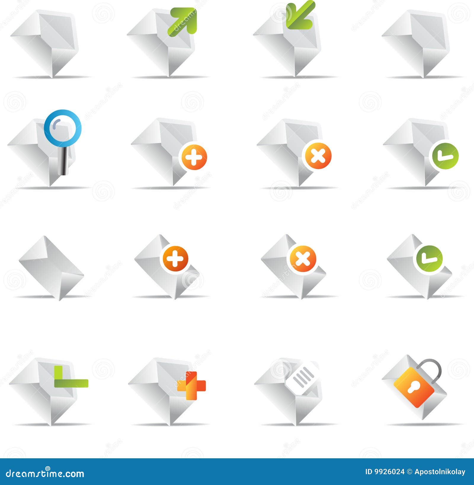 Vector beautiful icon set stock vector. Illustration of icon - 9926024