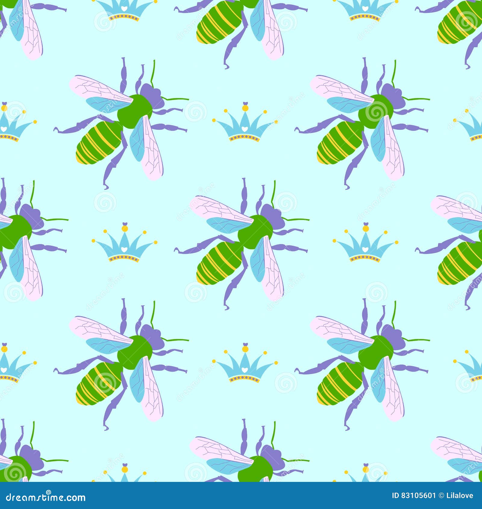 Vector bee background stock vector. Illustration of background - 83105601