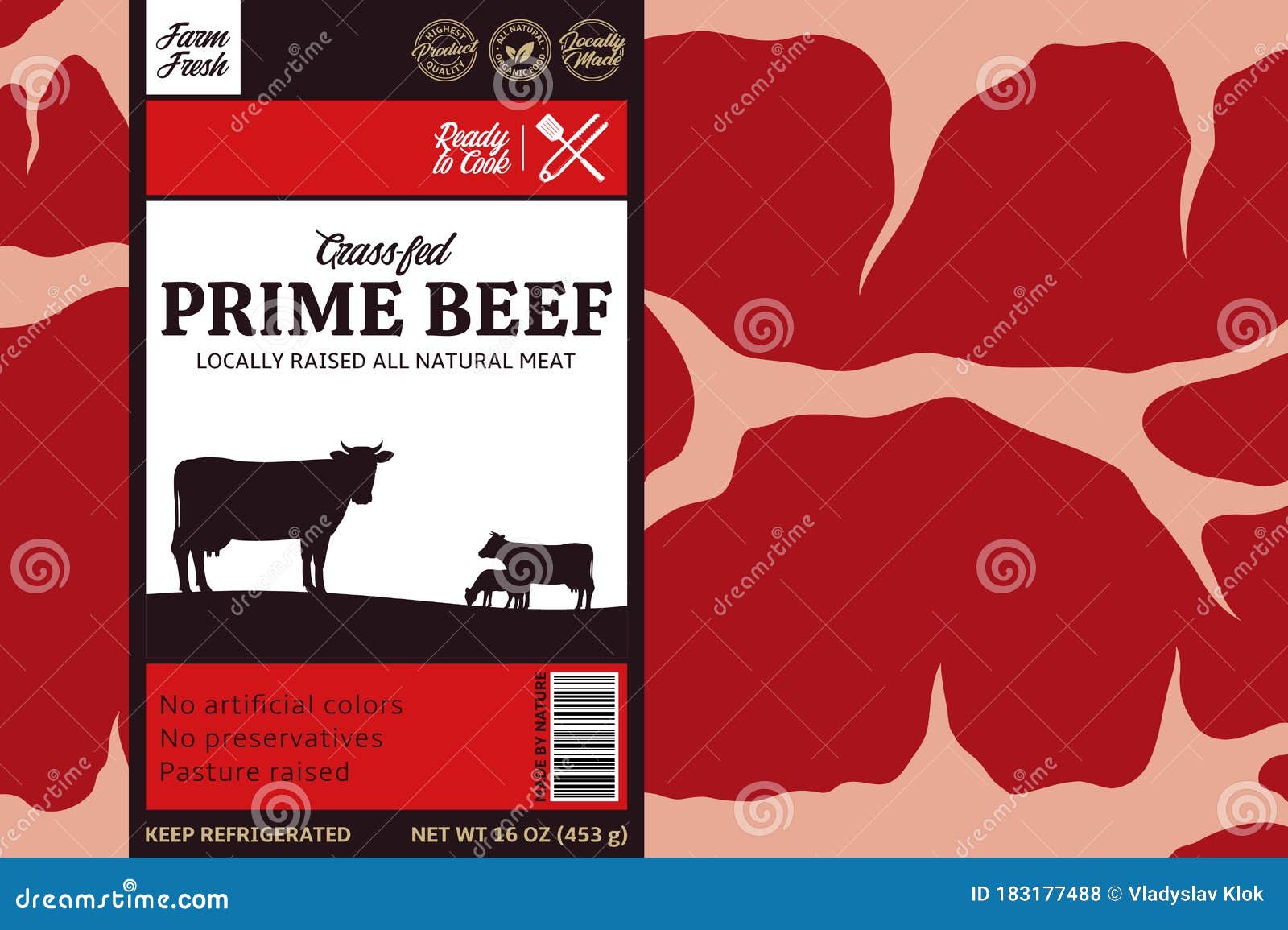 Vector Beef Logo, Icons, Charts And Design Elements | CartoonDealer.com ...