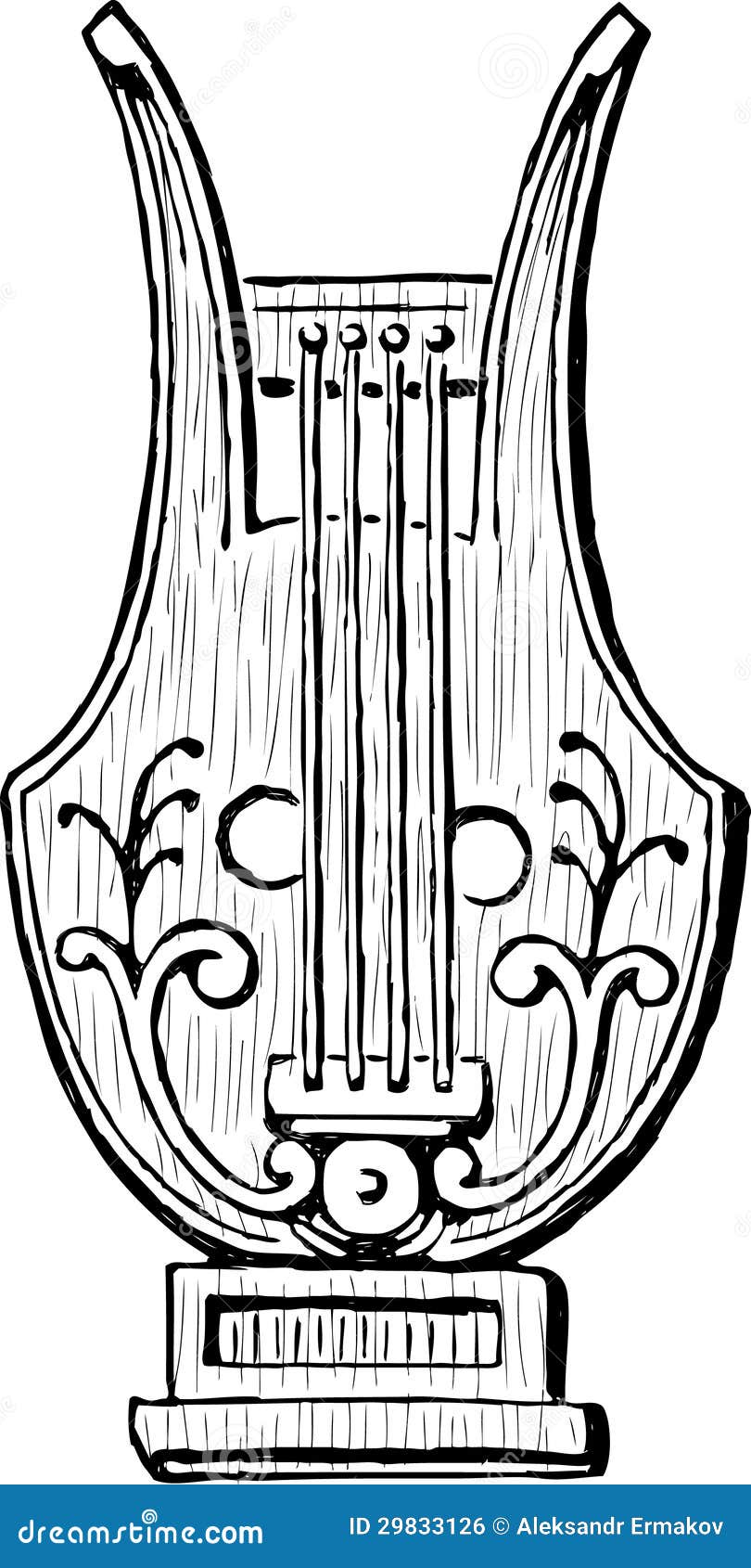 Lier vector illustratie. Illustration of koord, instrument - 29833126