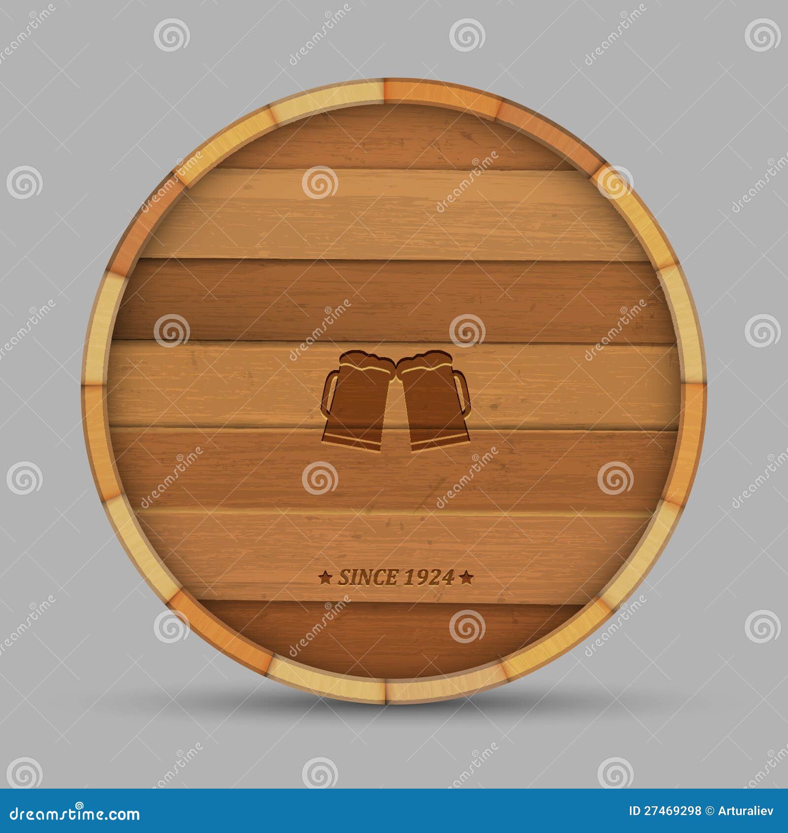 Vector Beer Fridge Icon. Beverage Cooler Bag On Cartoon Style On White ...