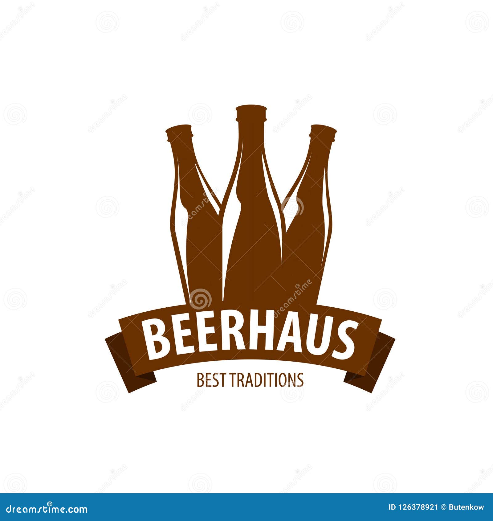 Vector beer logo stock vector. Illustration of icon - 126378921