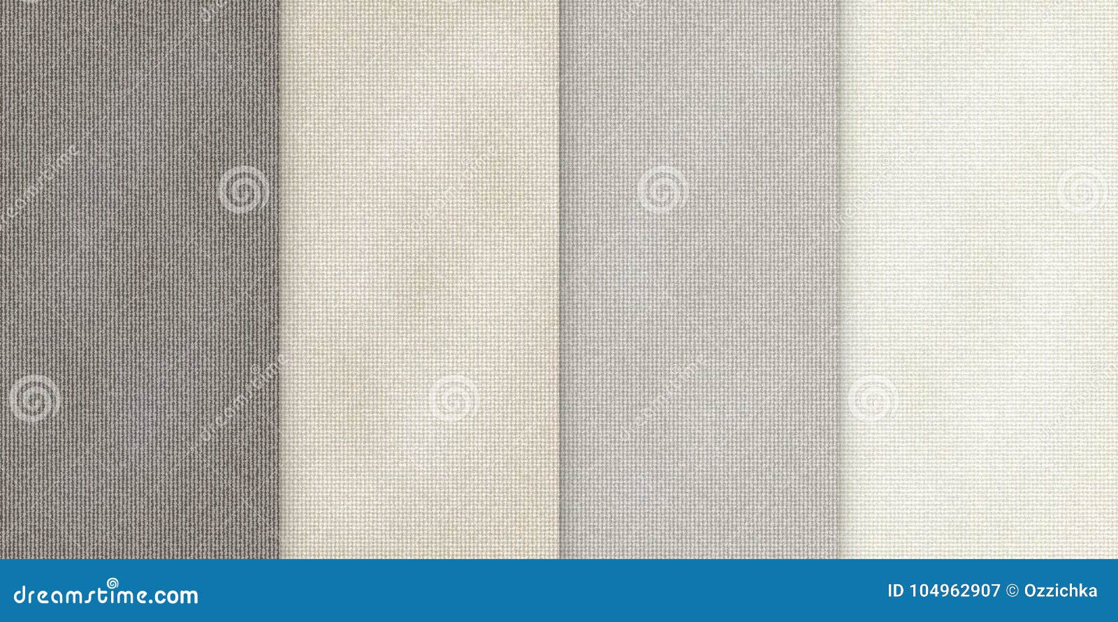Vector Various Beige Color Backgrounds, Realistic Cloth Illustration ...