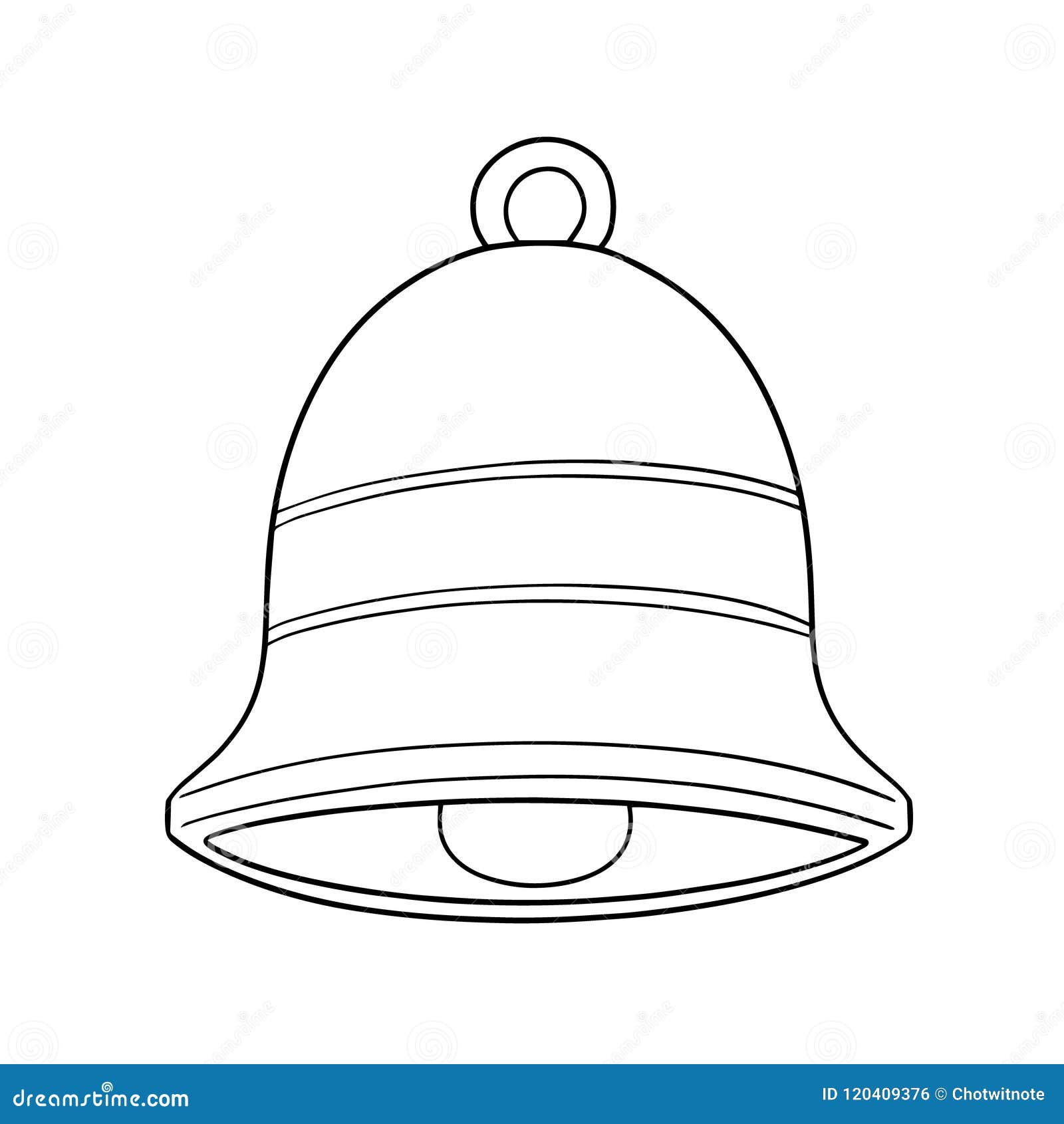 Vector of bell stock vector. Illustration of notification - 120409376