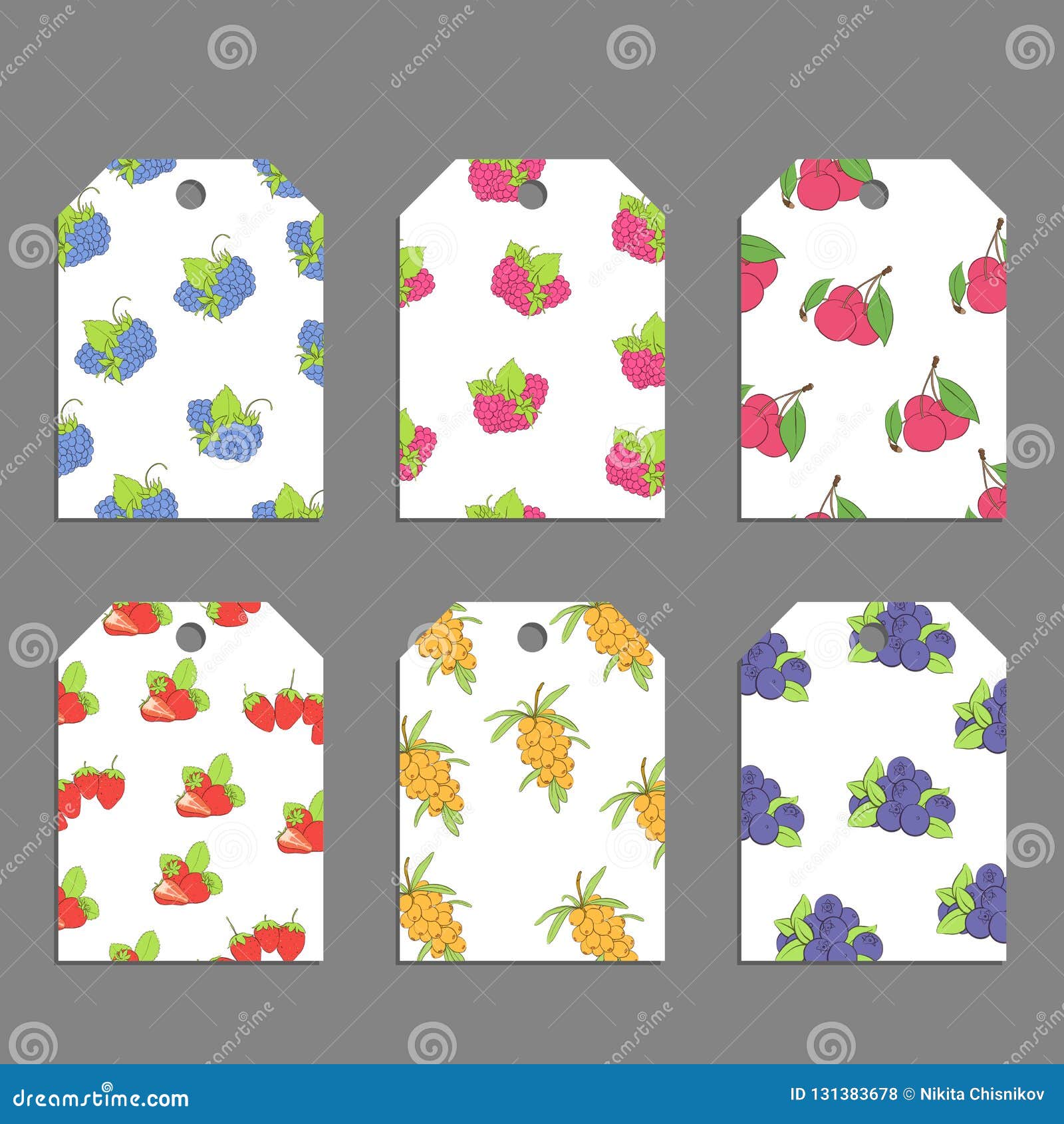 Vector berry labels stock vector. Illustration of natural - 131383678