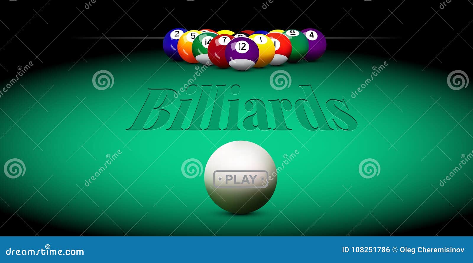 Set Of Vector Billiard Balls Icon. Flat Illustration Of Pool Billiard ... Set Of Vector Billiard Balls Icon. Flat Illustration Of Pool Billiard ...