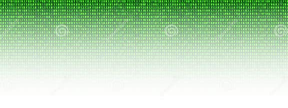 Vector Binary Code Background, Transparency Effect, Digits Stripes ...