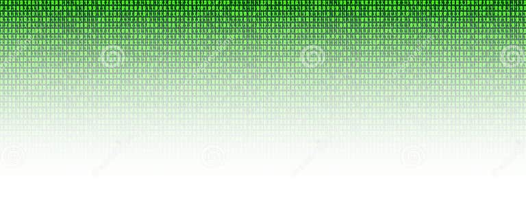 Vector Binary Code Background, Transparency Effect, Digits Stripes ...