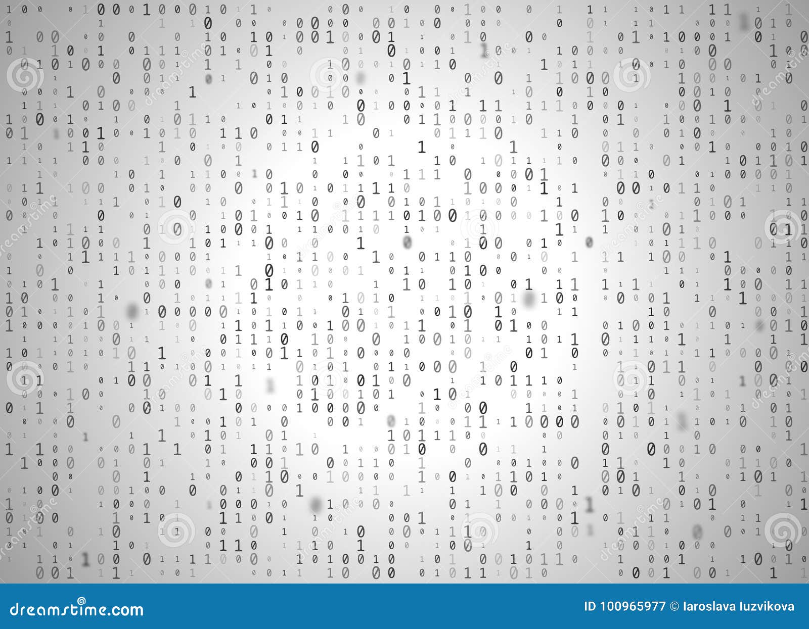Vector Binary Code White Background Big Data And Programming Hacking Decryption And Encryption