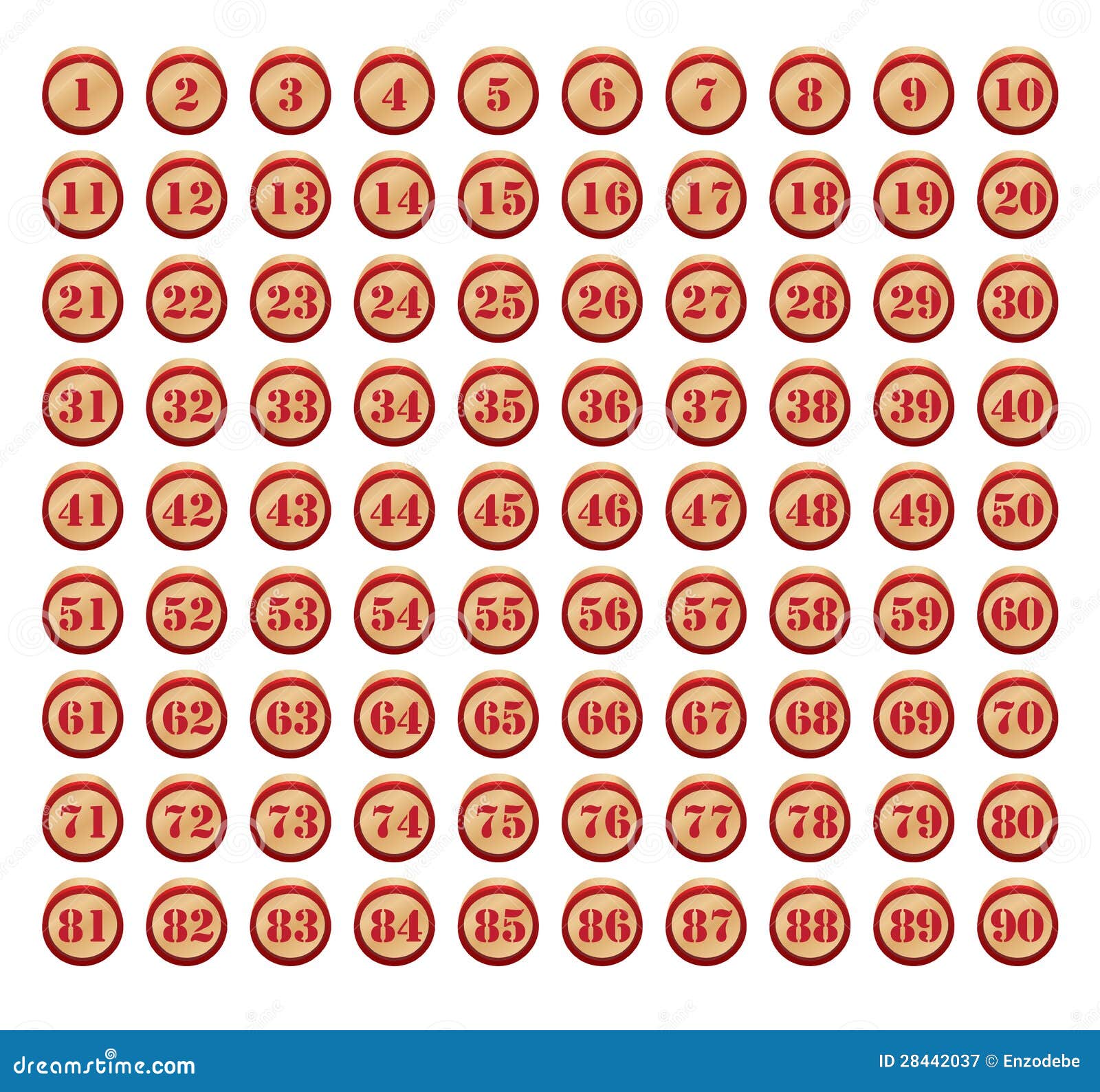 Bingo Number Stock Illustrations – 4,456 Bingo Number Stock ...
