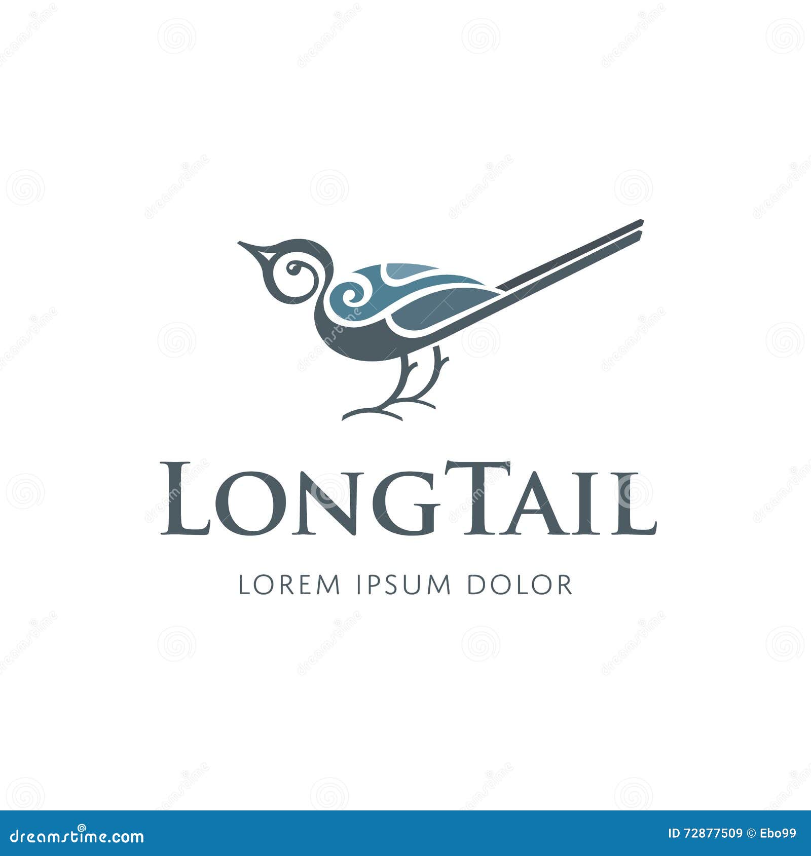 Vector bird logo stock vector. Illustration of element - 72877509