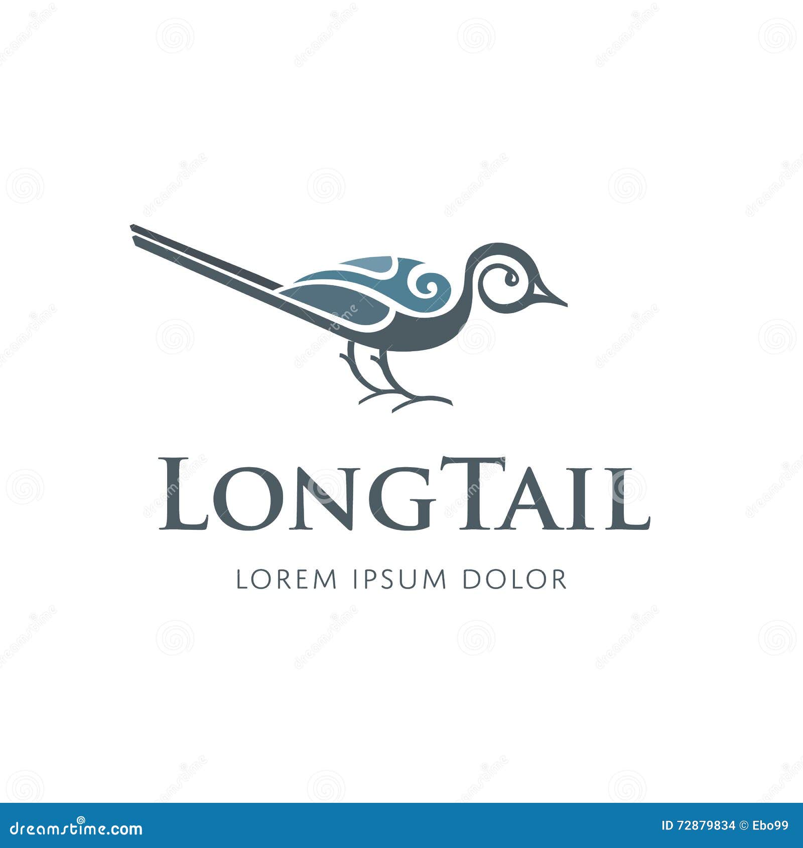 Vector bird logo stock vector. Illustration of decoration - 72879834