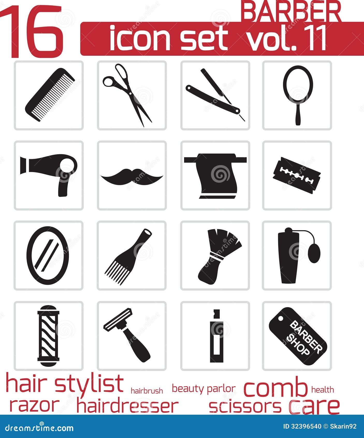 BArber Icon Vector Illustration | CartoonDealer.com #34762876