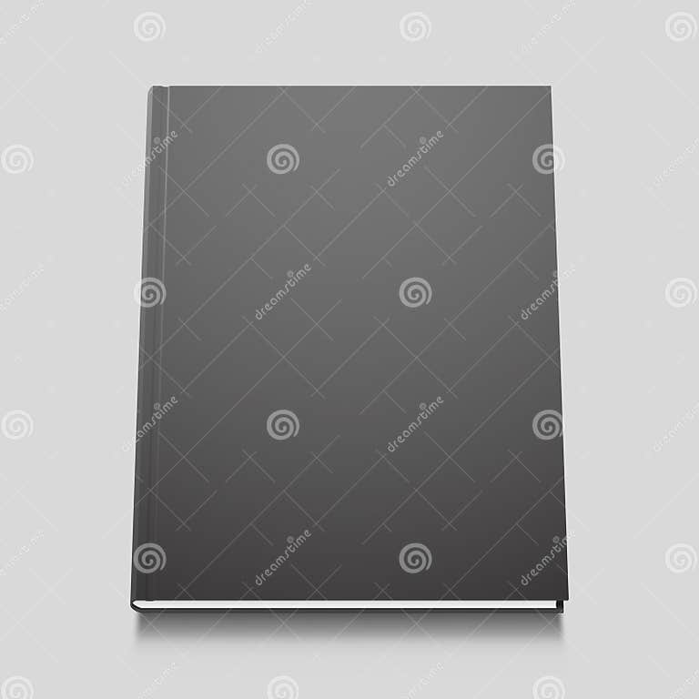 Vector Black Book Template, Realistic Design Stock Vector ...
