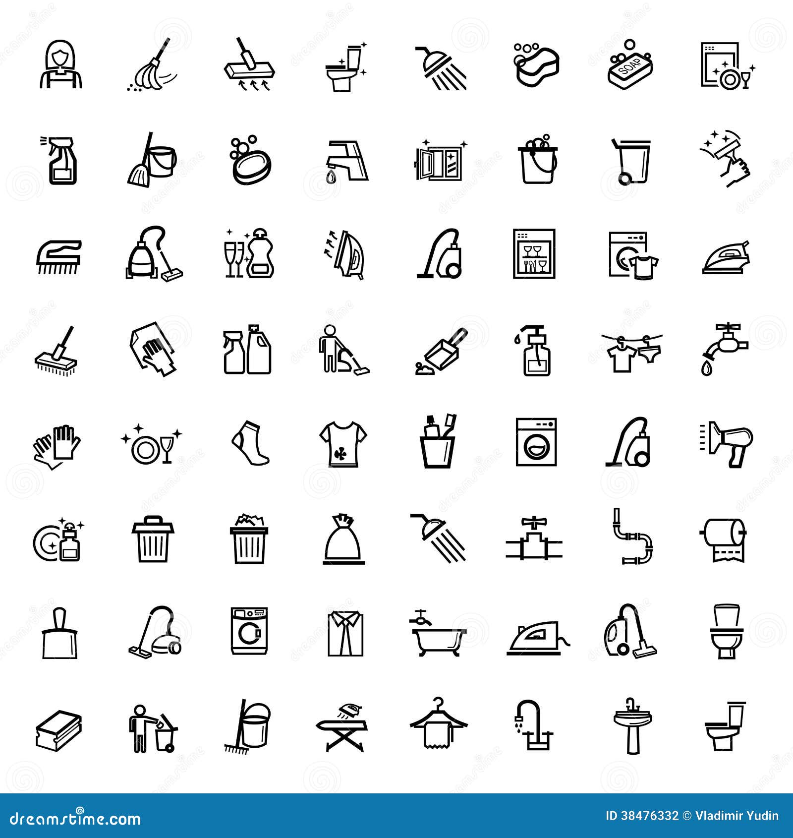 Clean Icon Logo Sticker Sign,keep Clean,symbol Vector Illustration ...