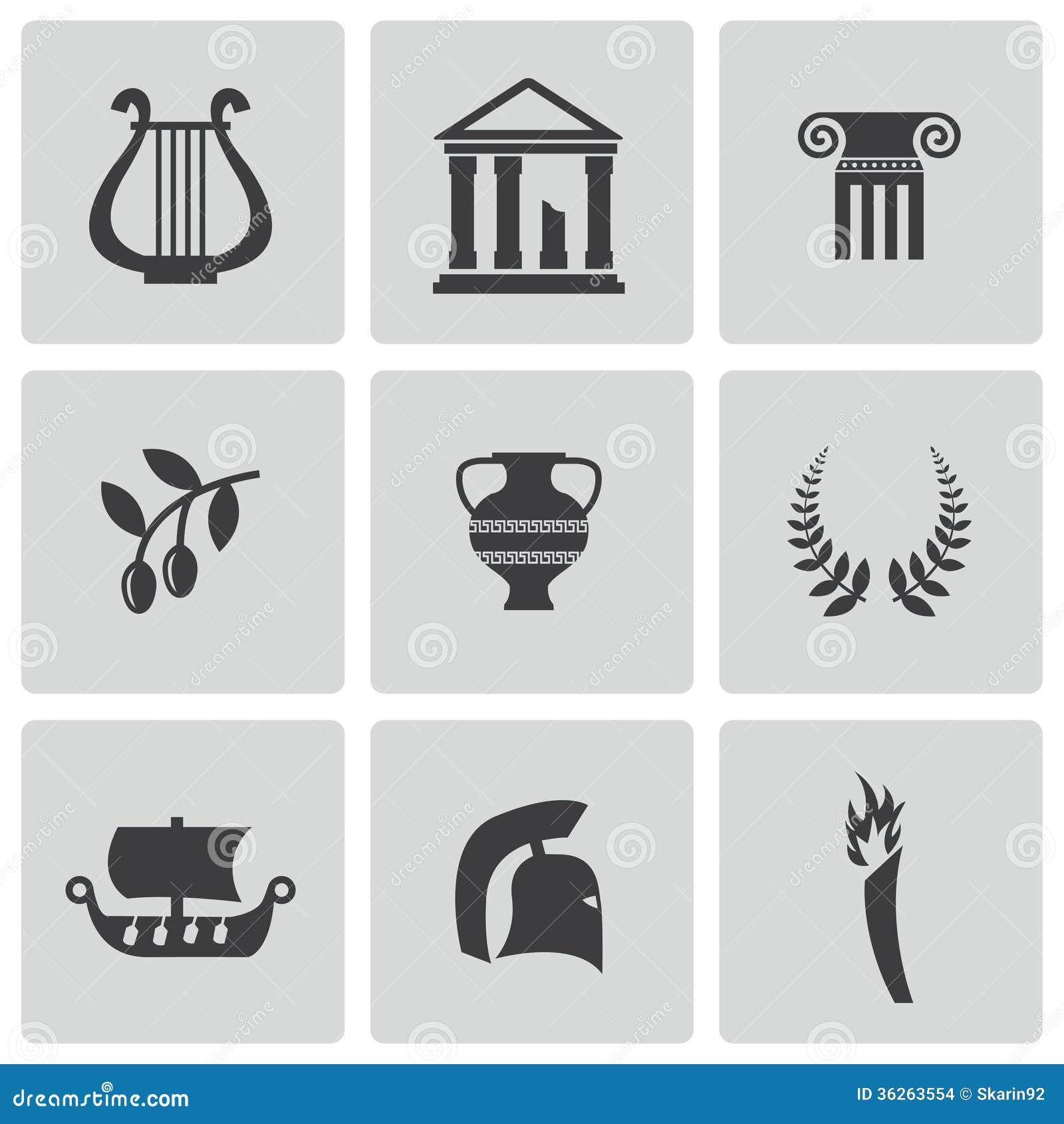 Ancient Greek Symbols And Meanings