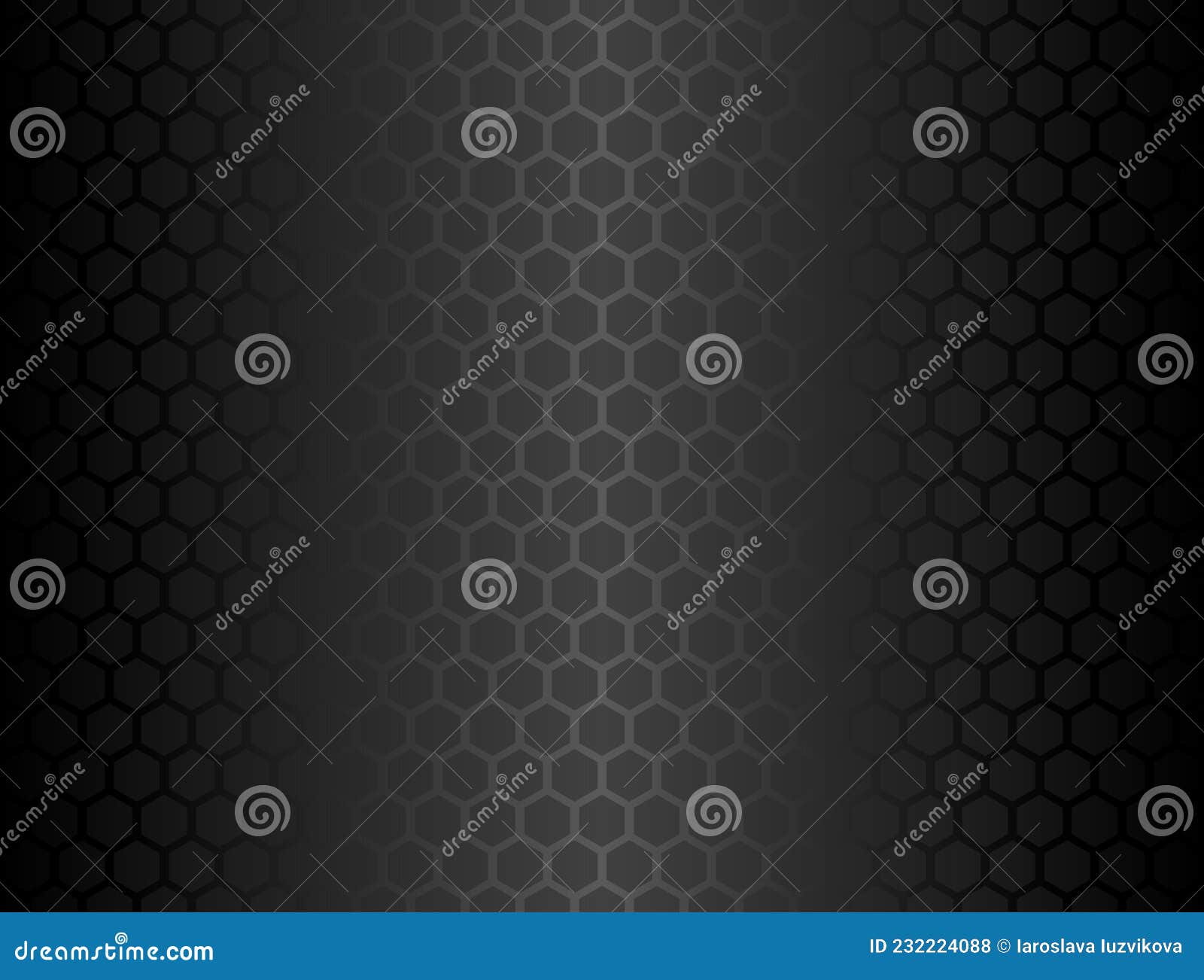 Vector Black Hex Pattern on Dark Background. Wallpaper Seamless Texture ...