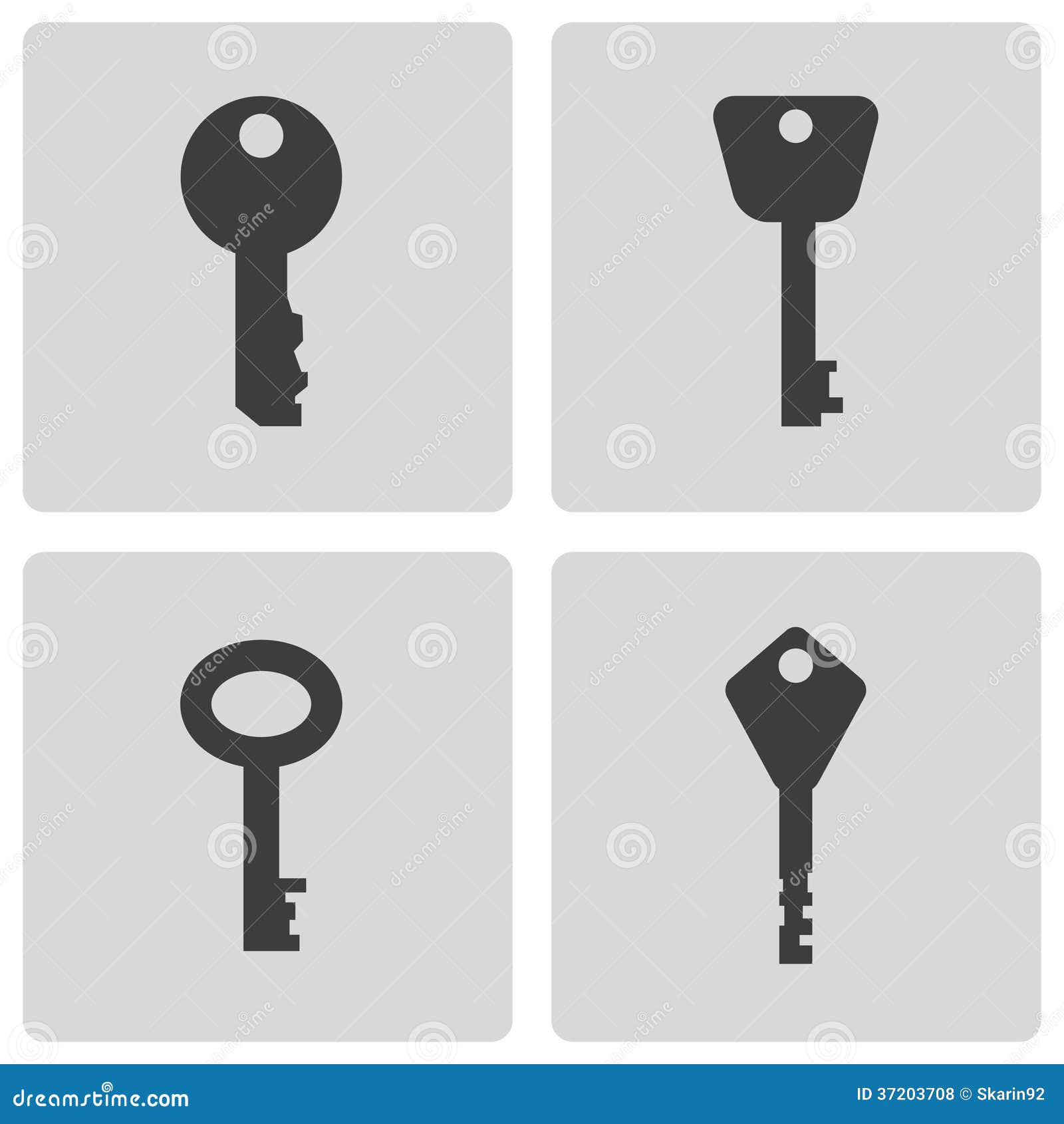 Key Icons Set Black Stock Illustrations – 12,509 Key Icons Set Black ...
