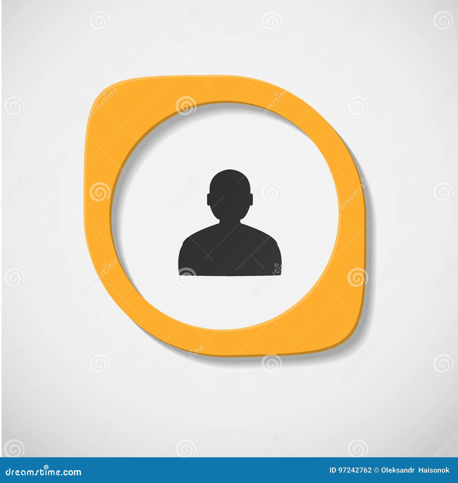 Vector Black Man on a White Background Stock Vector - Illustration of ...