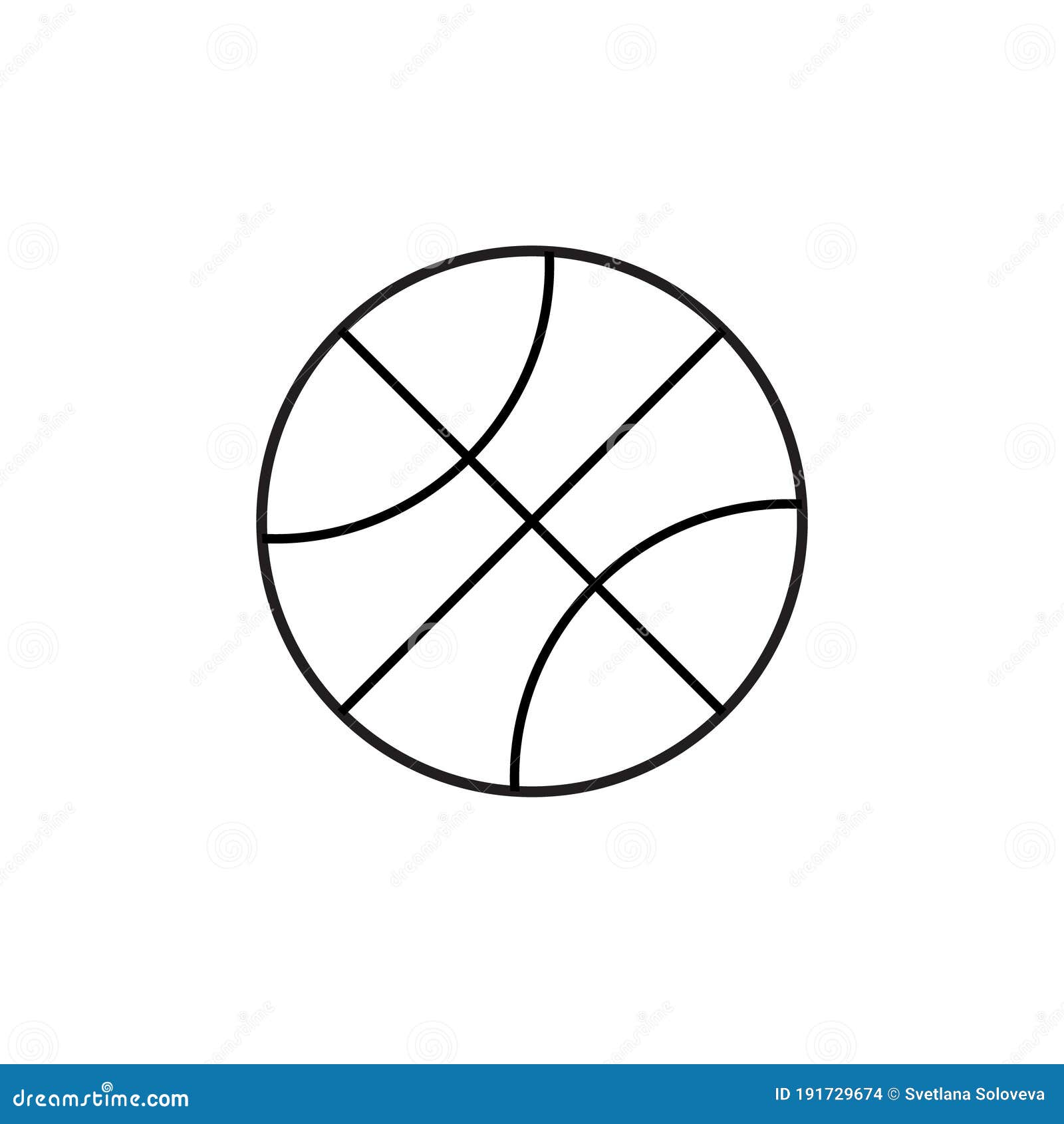 Flat Basketball Field. Top View Of Basketball Court With Line Template ...