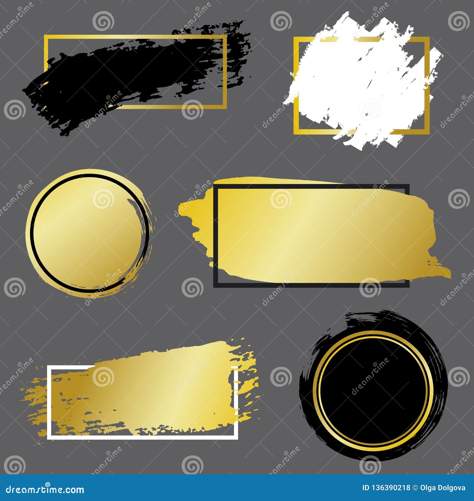 Texture Artistic Design Frame Background for Text. Stock Vector ...