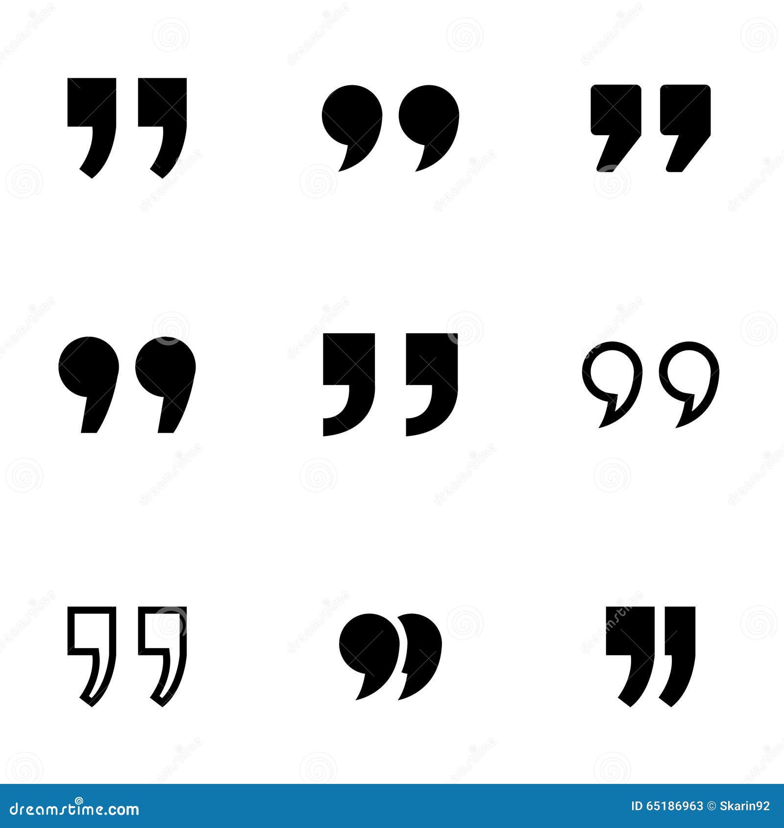 Quote Icon. Quotation Paragraph Symbol. Double Comma Mark. Bubble ...