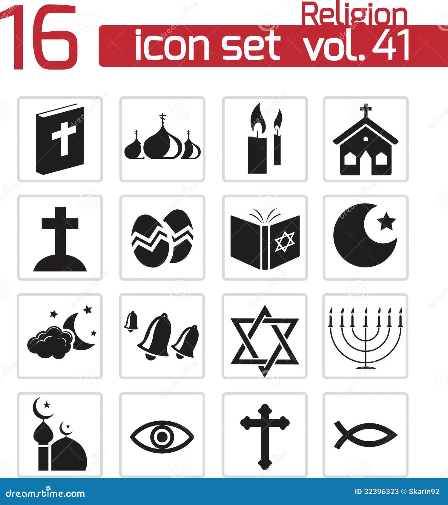 Religion Icons Stock Image | CartoonDealer.com #49836385