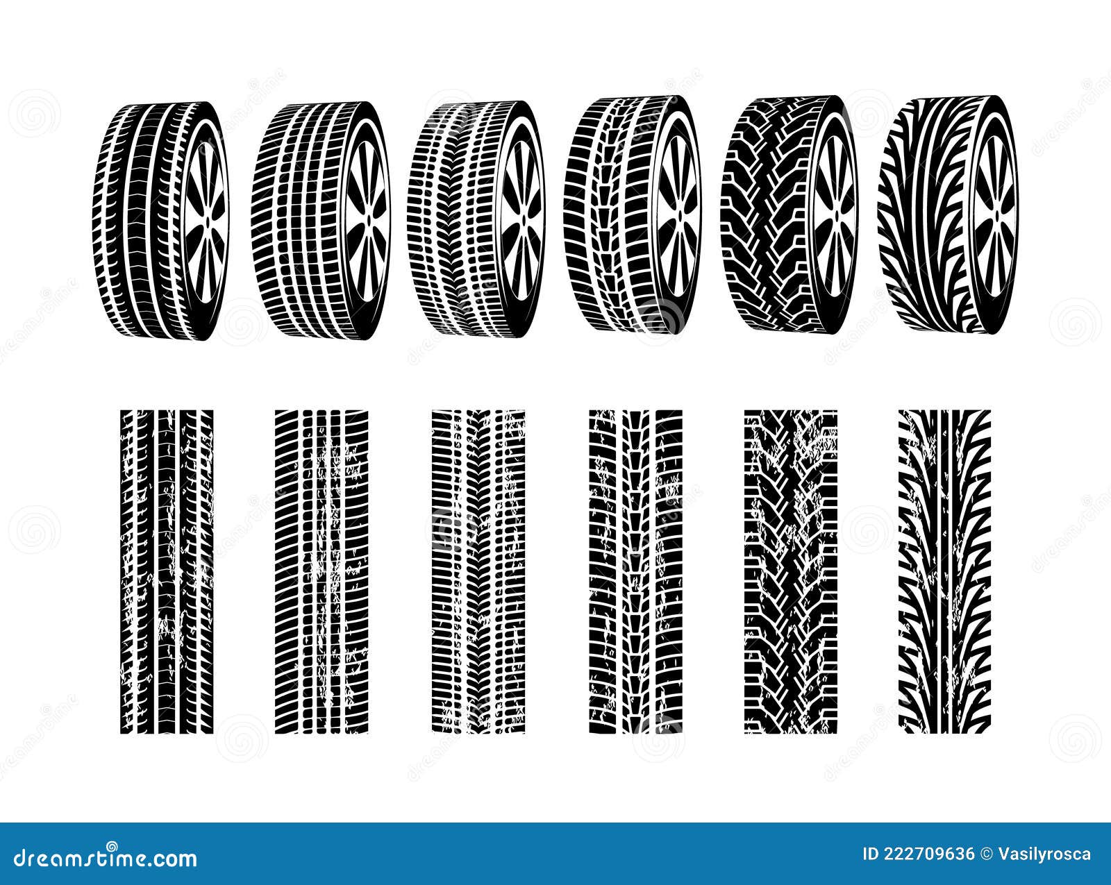 Tire Texture Vector