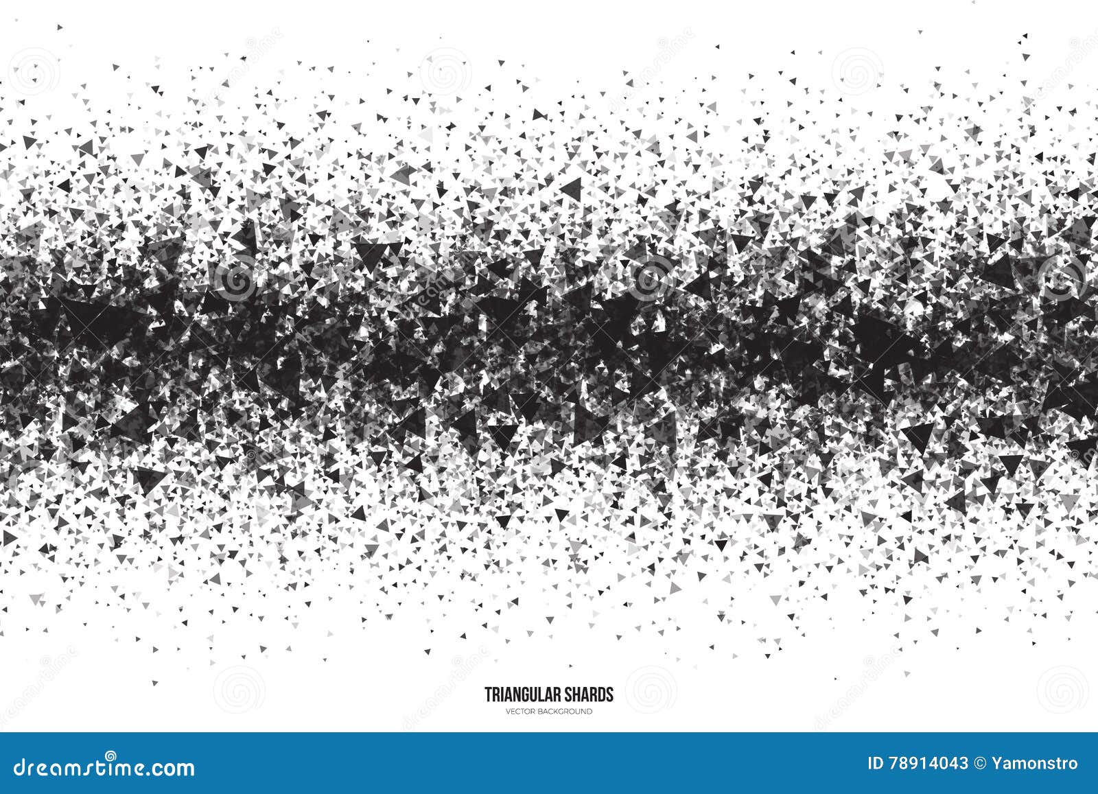 Vector Black Triangular Shards on White Background Stock Vector ... Vector Black Triangular Shards on White Background Stock Vector ...