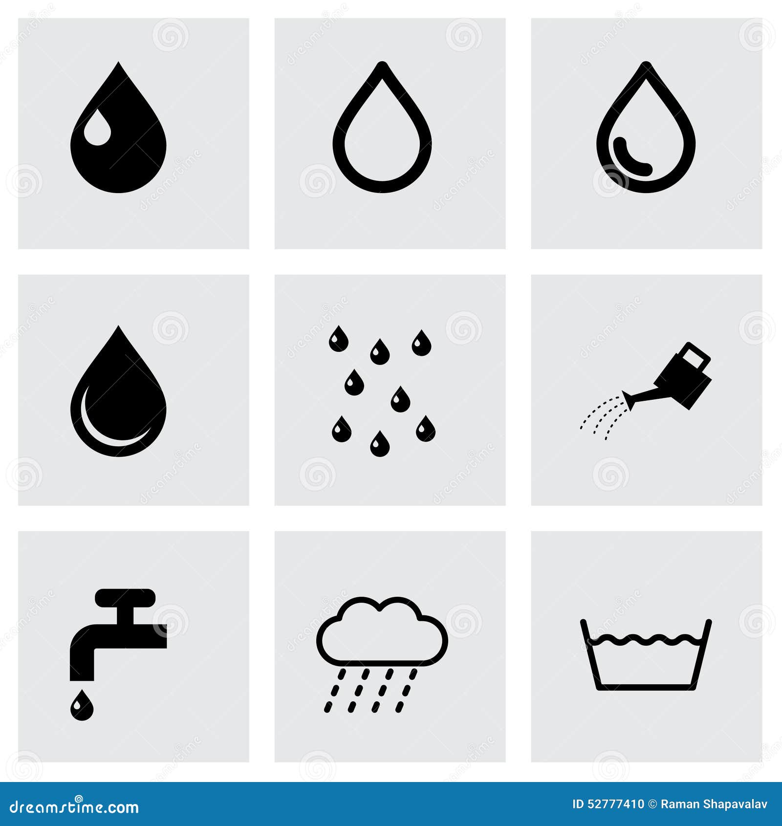 Water Icon Vector. Liquid Illustration Sign. Purify Symbol. Pure Logo ...