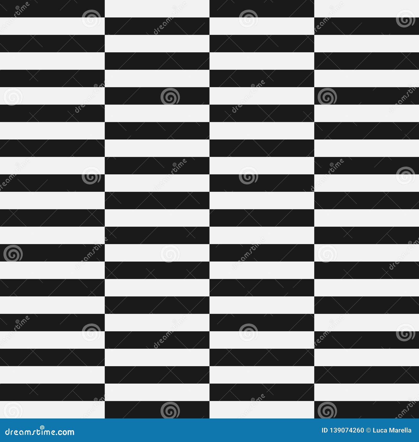 Vector Black and White Classic Seamless Pattern Made with Dash Long ...