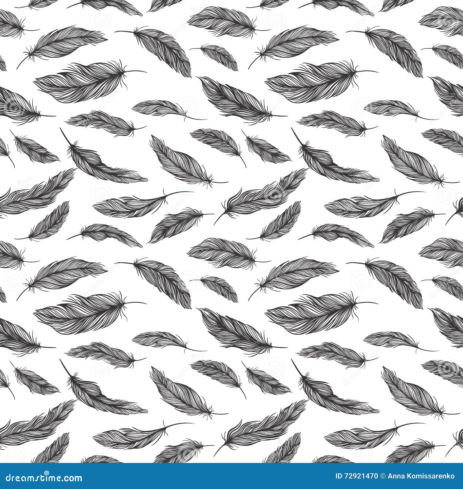 Feather Pattern Vector