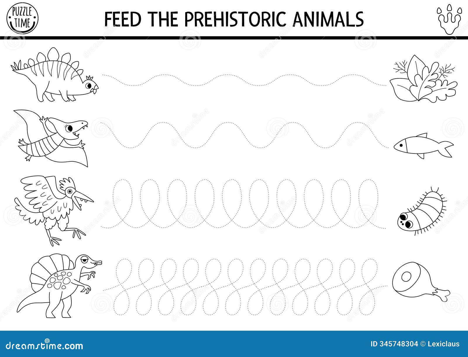 Dinosaur I Spy Game For Kids. Searching And Counting Activity With ...