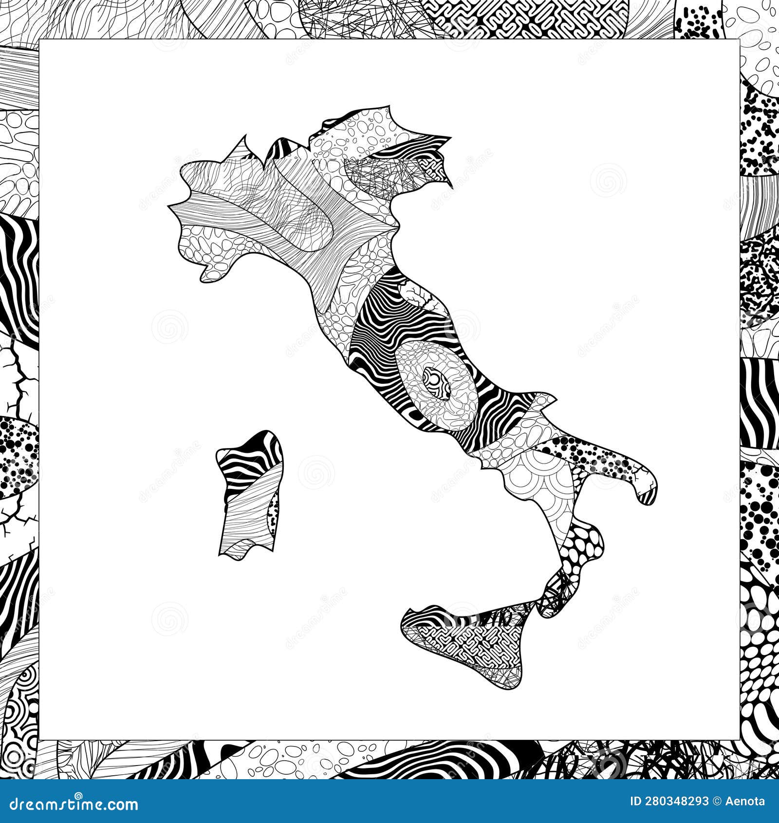 Vector Black and White Italian Boot Illustration Stock Vector ...