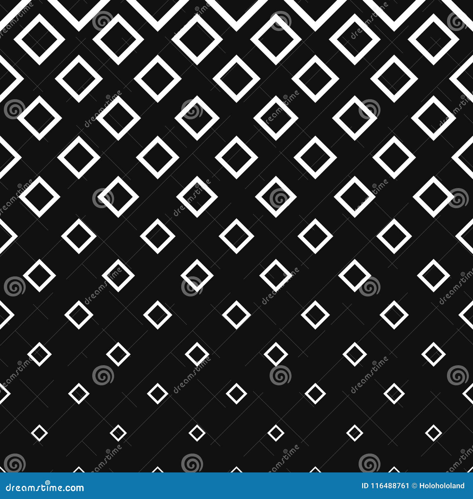 Multi-Square Pattern Design With Pattern Swatch Tile Cartoon Vector ...