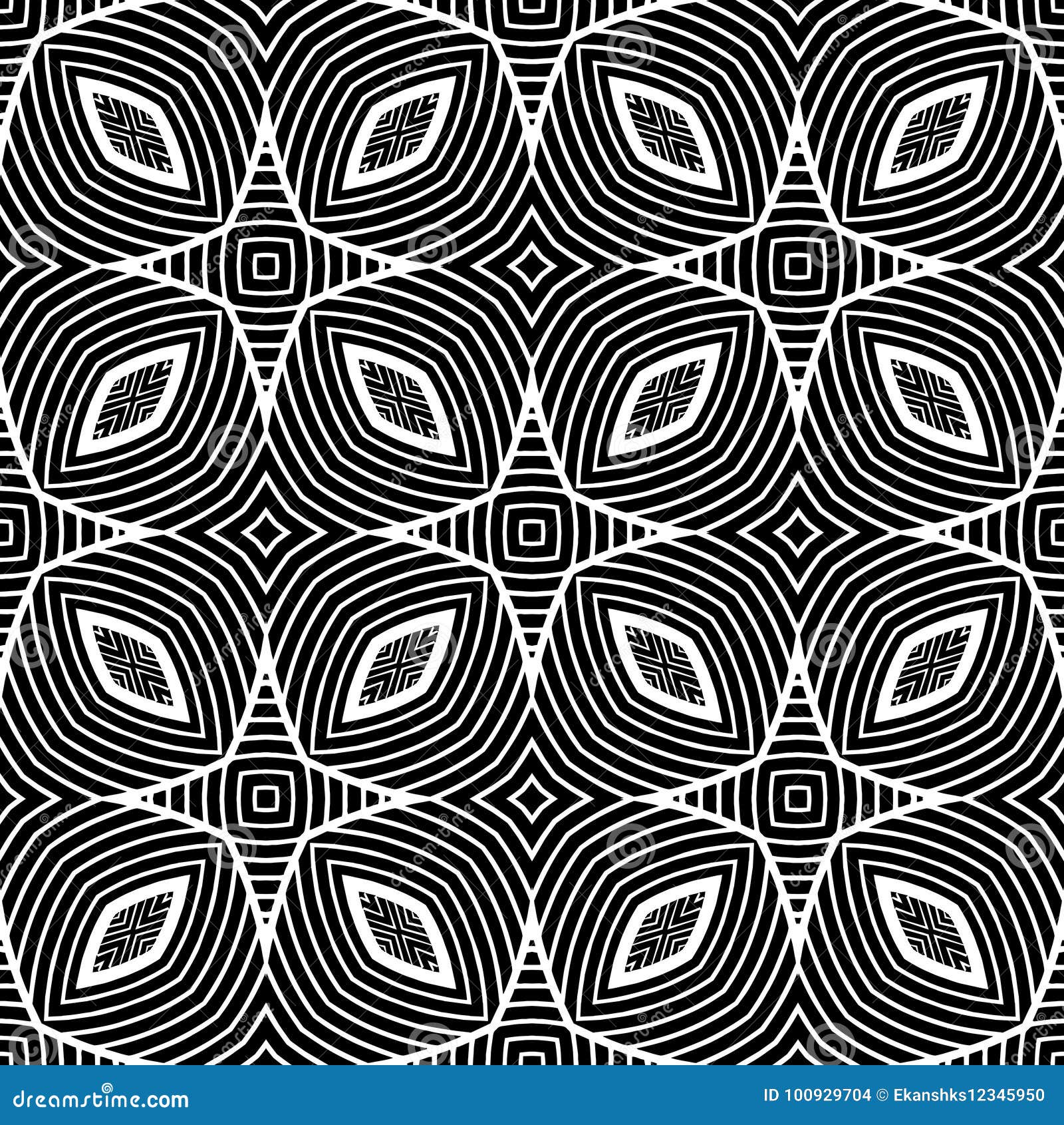 Vector BLACK and WHITE PATTERN DESIGN Stock Vector - Illustration of ...