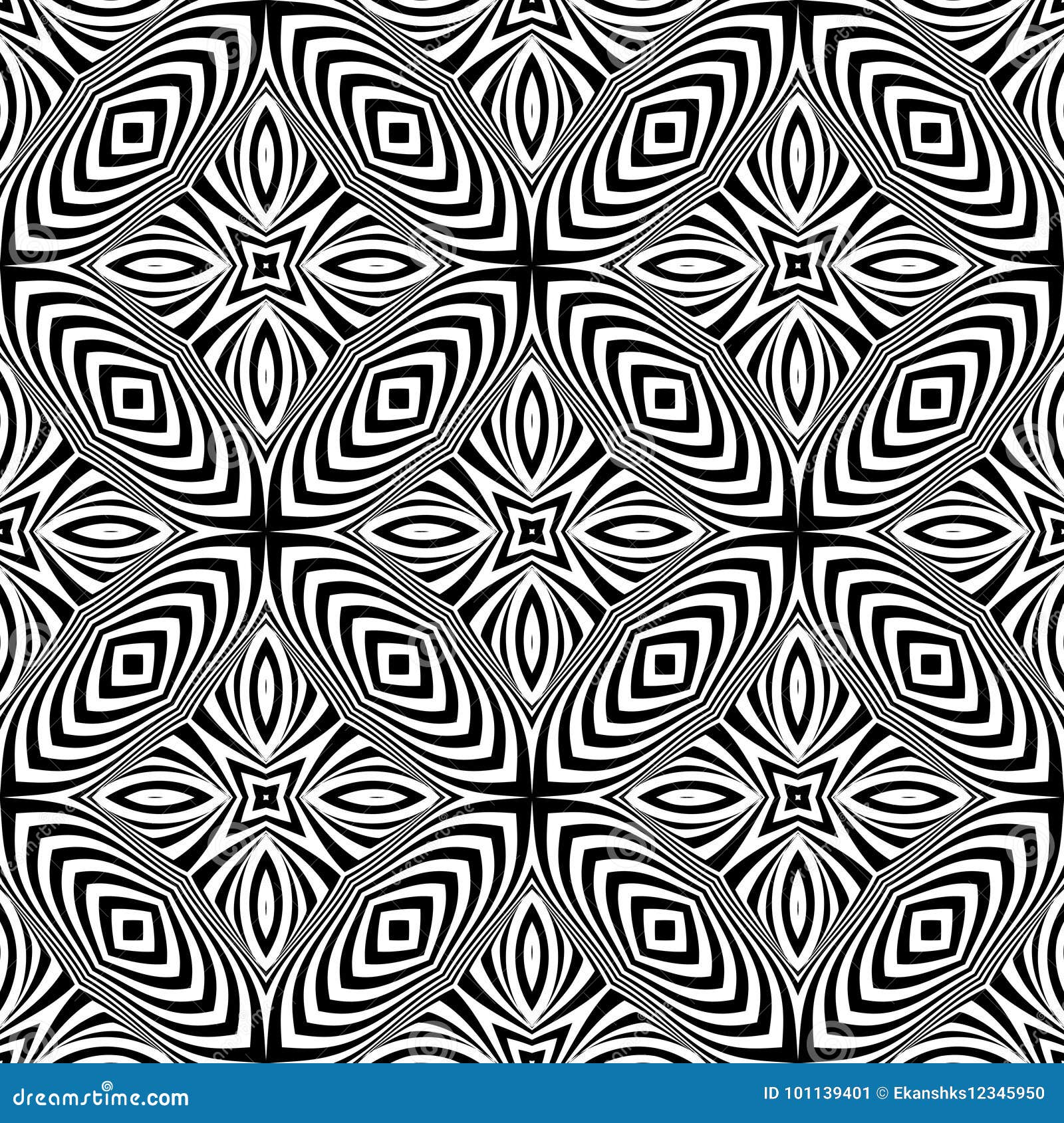 Vector BLACK and WHITE PATTERN DESIGN Stock Vector - Illustration of ...