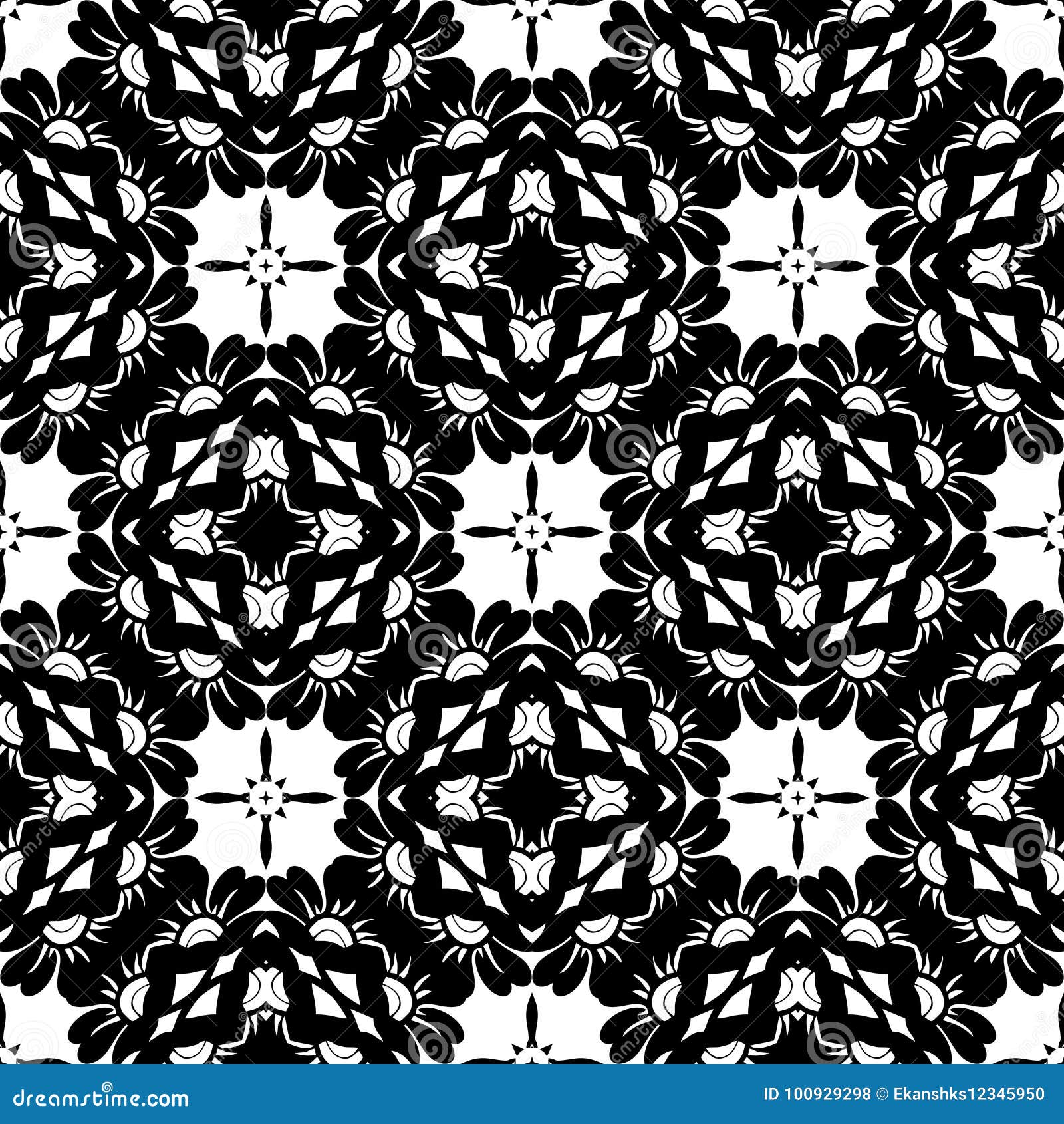 Vector BLACK and WHITE PATTERN DESIGN Stock Vector - Illustration of ...