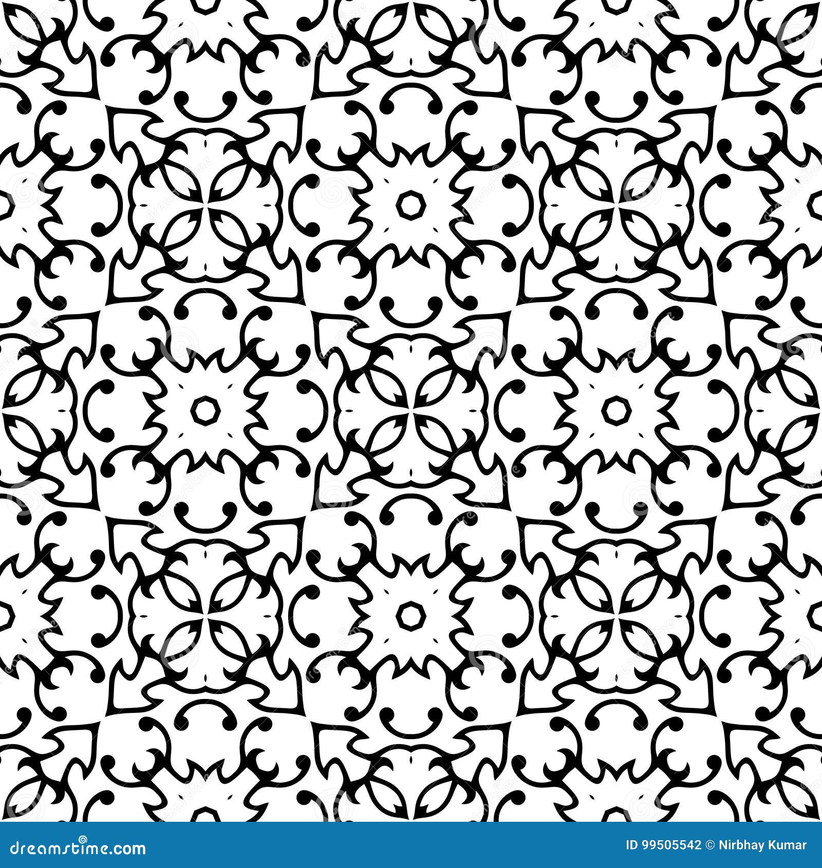 Vector BLACK WHITE PATTERN DESIGN Stock Vector - Illustration of graph ...