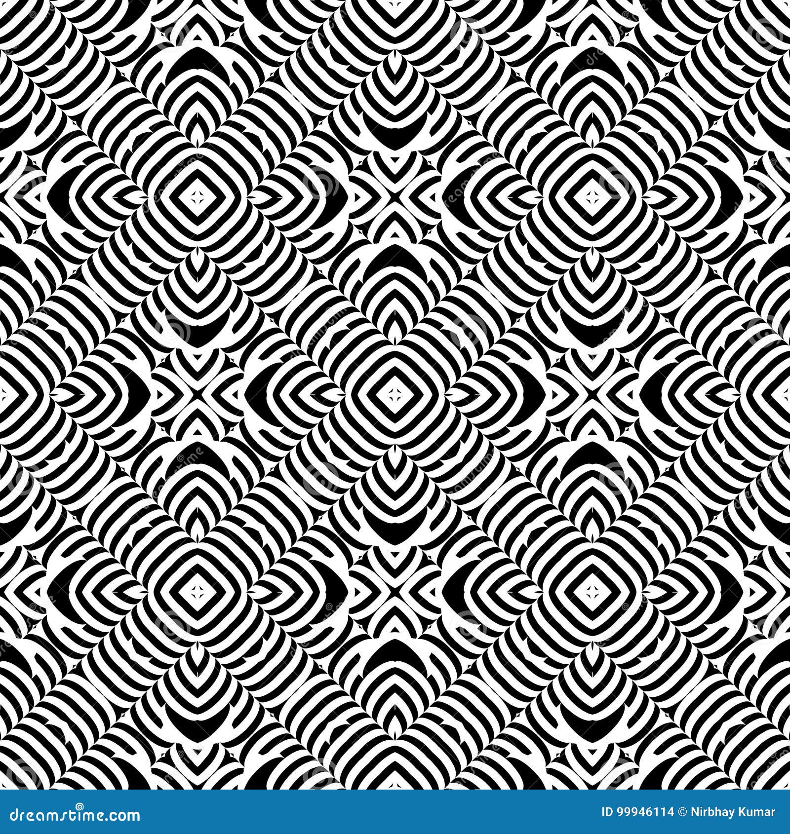 Vector BLACK WHITE PATTERN DESIGN SEAMLESS Stock Vector - Illustration ...