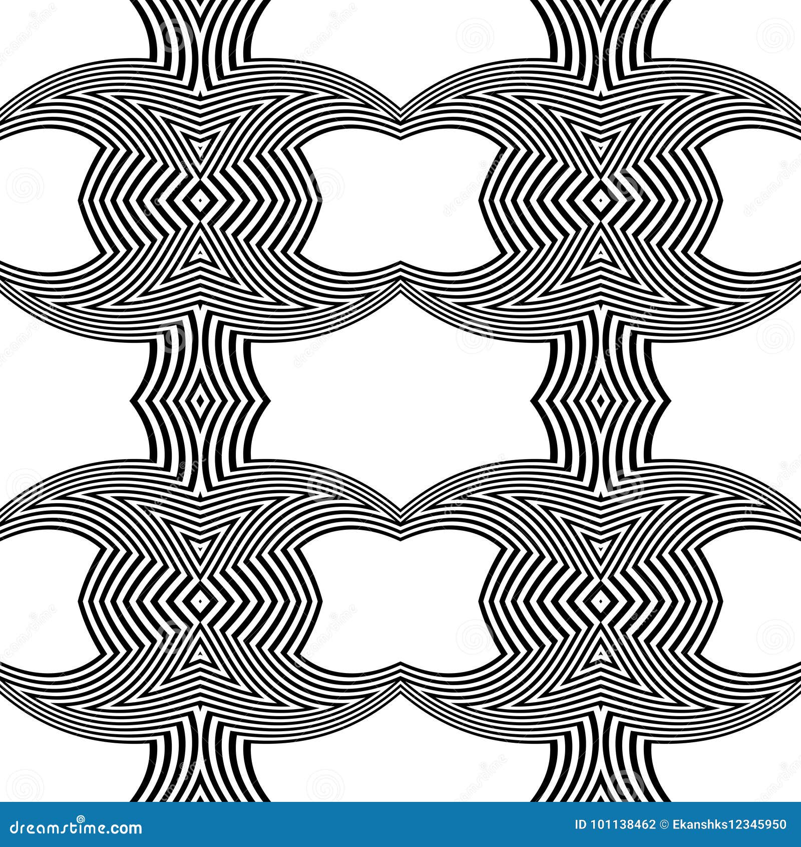 Vector BLACK and WHITE PATTERN DESIGN Stock Vector - Illustration of ...