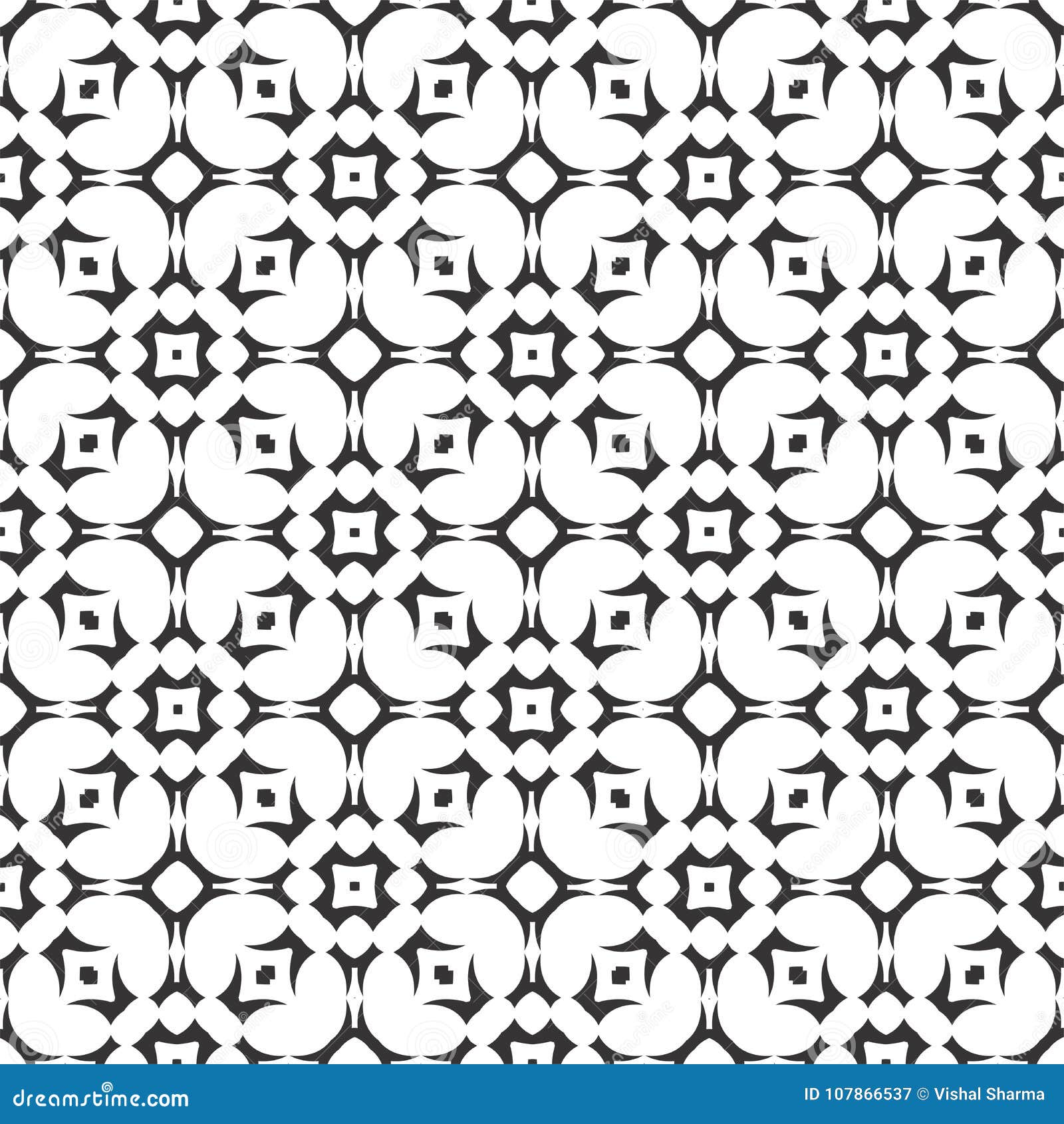 Vector Black White Repeat Designs Stock Vector - Illustration of repert ...