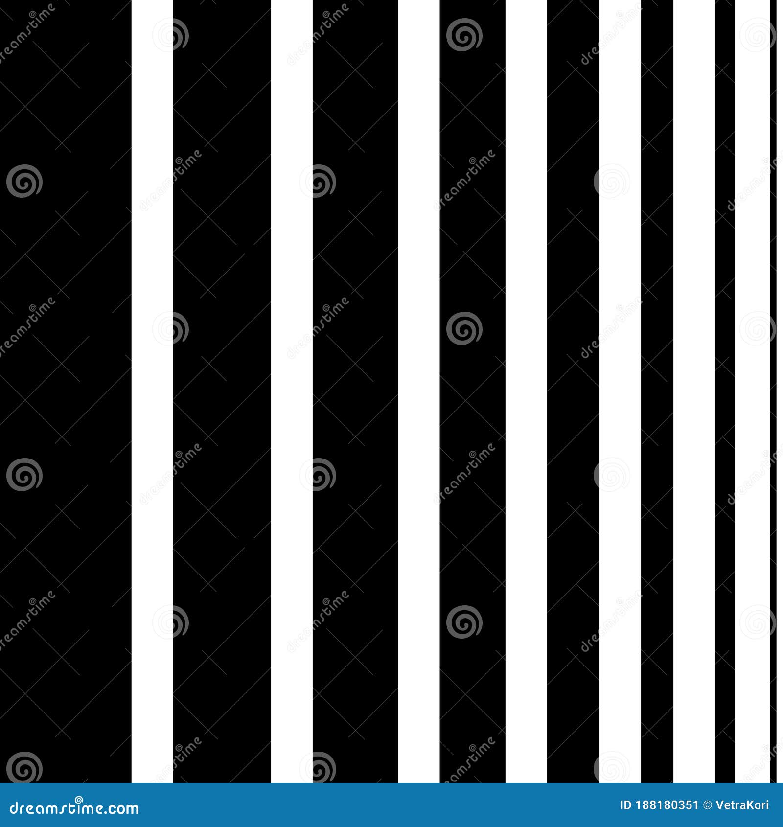 Vector Black White Seamless Pattern Stock Vector - Illustration of line ...
