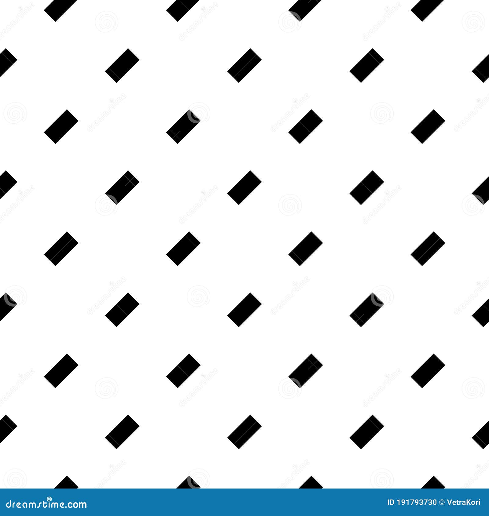 Vector Black White Seamless Pattern Stock Vector - Illustration of ...